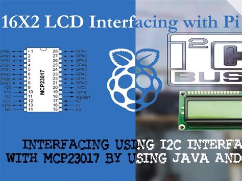 16x2 lcd interfacing with raspberry pi using i2c pi4j java