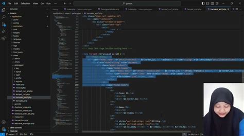 penjelasan codingan web programming pencucian mobil dan motor gowos