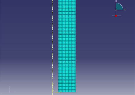 The Axisymmetric Model Of The Steel Cylinder And Graphite Shell With A