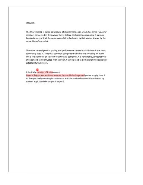 Touch Sensor Using Timer Integrated Circuit Ic PDF