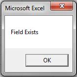 Check If Field Exists Vba Access Vba And Vb Net Tutorials Education And Programming Services