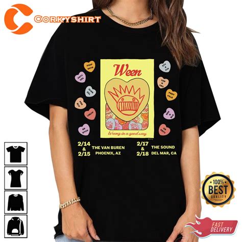 Ween Merch Tour 2024 Fan T