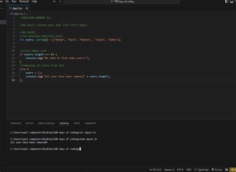 maham ahsan on linkedin 100daysofcode typescript codingjourney