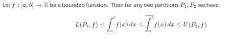 Solved Let F Ab →r Be A Bounded Function Then For Any Two