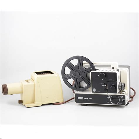 Lot 161 Vintage Slide Projectors And Reels