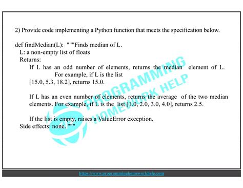 Python Homework Sample Ppt