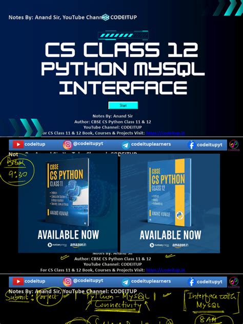 python mysql connectivity 25th march 2025 pdf databases