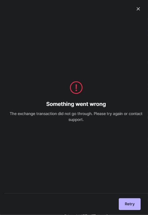 Swapping Issue Rledgerwallet