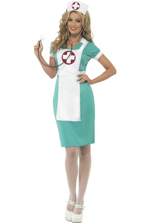Vintage Nurse Adult Costume Nurse Costume Nurse Fancy Dress Fancy Dress Costumes For Women