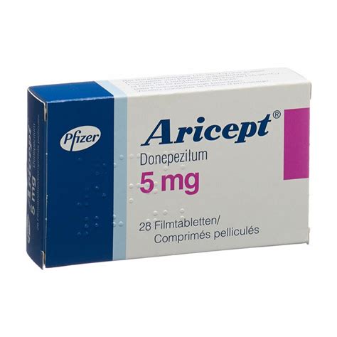 Buy Aricept 5mg Tab 28s 14s Blister X 2 Online At Best Price In The