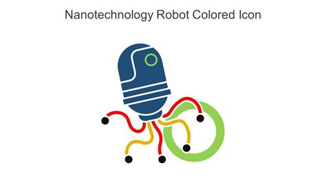 Nanotechnology Robot Colored Icon In Powerpoint Pptx Png And Editable