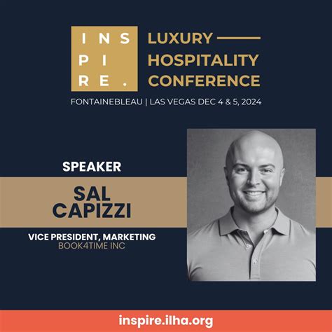 Thrilled To Be Speaking At This Years International Luxury Hotel Associations Inspire