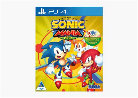 Sonic Mania Plus Case Hd Png Download Kindpng