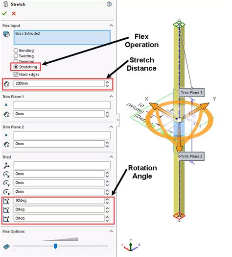 How To Create Flex Features In Solidworks Goengineer