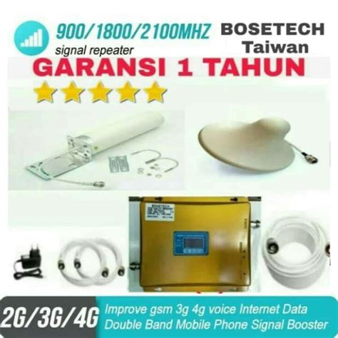 Promo Repeater GSM 2G 3G 4G LTE DualBand Penguat Signal Sinyal HP Dual Band Diskon 4 Di Seller