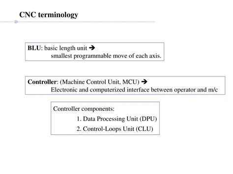 PPT NC And CNC Machines And Control Programming PowerPoint Presentation ID 1228639
