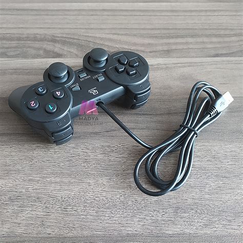 AKSESORIS Joypad Gamepad Joystick Joypad Gamepad Single Black USB MADYA COMPUTER