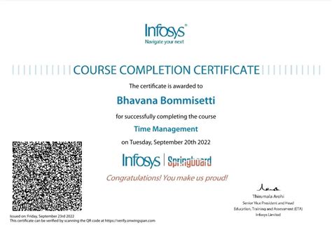 bhavana bommisetti on linkedin connections infosysspringboard