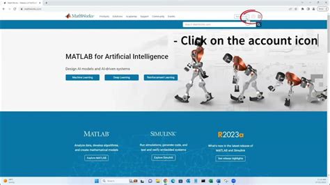 Create A Mathworks Account 1 Youtube