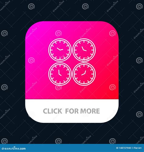 Clock Business Clocks Office Clocks Time Zone Wall Clocks World Time Mobile App Button