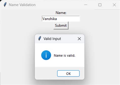 Validating Entry Widget In Python Tkinter GeeksforGeeks