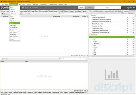 Подробная настройка программы Screaming Frog Seo Spider