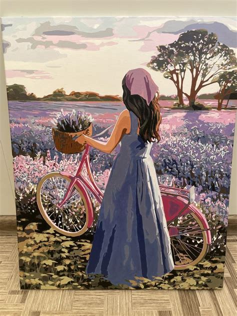 Картина по номерам «лавандове поле — ціна 450 грн у каталозі Картини Купити товари для дому та