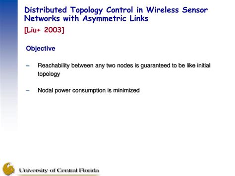 Ppt Topology Management Ad Hoc And Sensor Networks Powerpoint