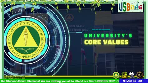 Office Of Student Affairs And Services Cbsua Pili Usbong Orsem 2022 Second Day