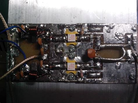 Du1vss Home Brews Fm Broadcast 55w Push Pull Rf Amplifier