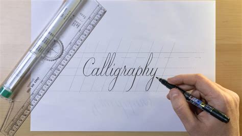How To Make Calligraphy Guidelines 2022 Lettering Daily