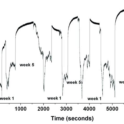 Measured Optical Response Of Silica Optical Fiber Based Sensor In Both