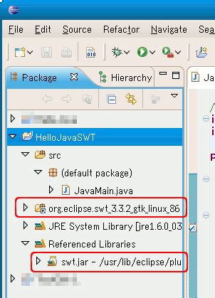 EclipseでJava SWTアプリケーション作成 r
