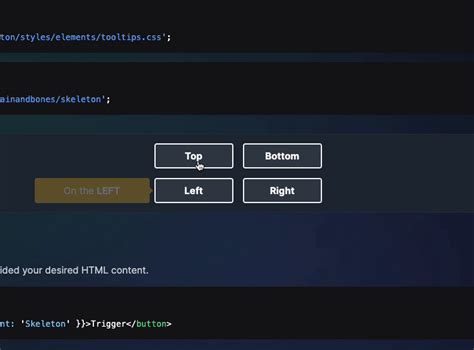 recreate tooltip as a svelte action · issue 195 · skeletonlabs