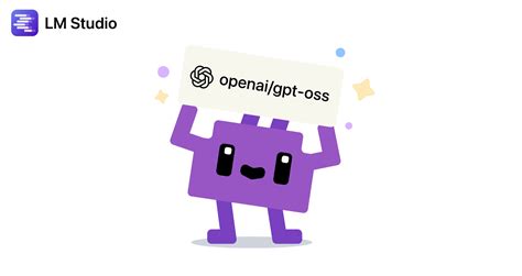 Run Openai S Gpt Oss Locally In Lm Studio Lm Studio Blog