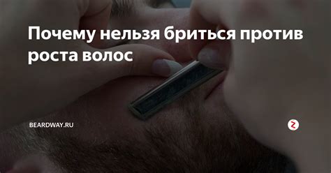 Почему нельзя бриться против роста волос | Блог о бороде | Дзен