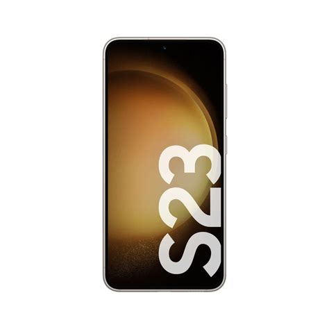 Celular Samsung Galaxy S23 256 GB Crema vista frente