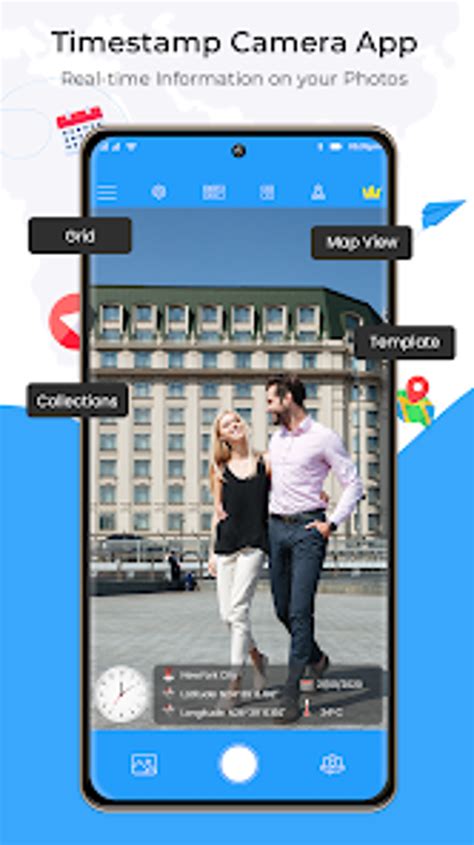 Timestamp: GPS Maps Camera app for Android - Download