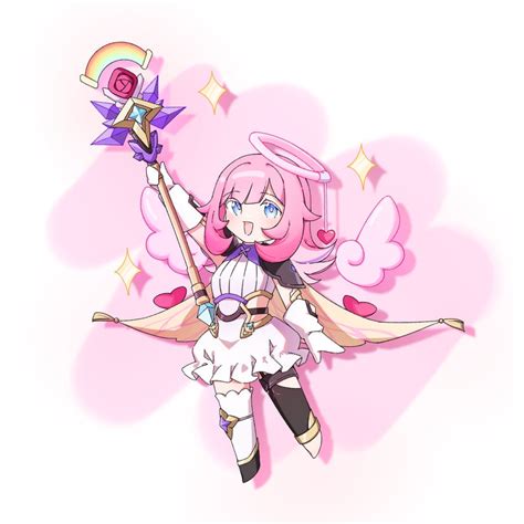 Elf Elysia Honkai And More Drawn By Coffeejelly Danbooru