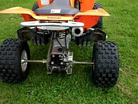 KFX 400 and 440ex update walk around - YouTube