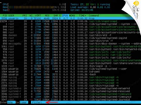 Monitorizar Ubuntu Server 1804 Lts A Través De Comandos Somebookses