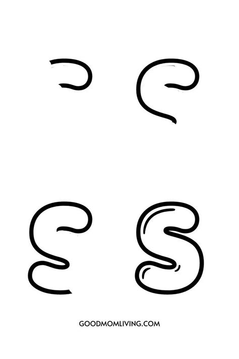 Printable Bubble Letter S Bubble Letters Alphabet Bubble Letters Alphabet Free Printable