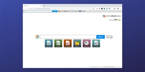 How To Remove OnlineWorkSuite Toolbar Cyber Security