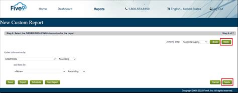 Reporting Create Access And Delete A Custom Report