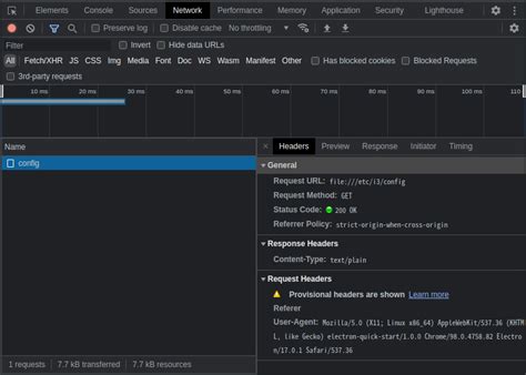 Bug Directory Traversal Using Fetch In Loadfile Loaded Webpage · Issue 32988 · Electron