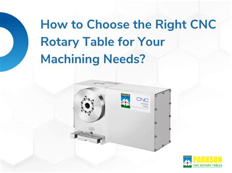 How To Choose The Right Cnc Rotary Table For Your Machining Needs｜taiwan Industrial Rotary