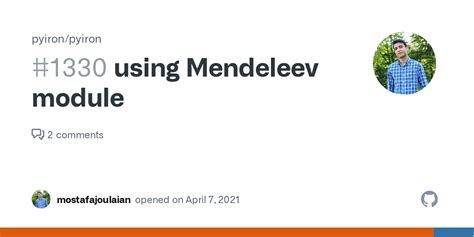 using mendeleev module · issue 1330 · pyiron pyiron · github
