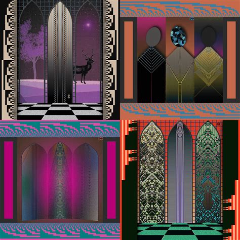 4 Variations On A Triptych Python R Generative