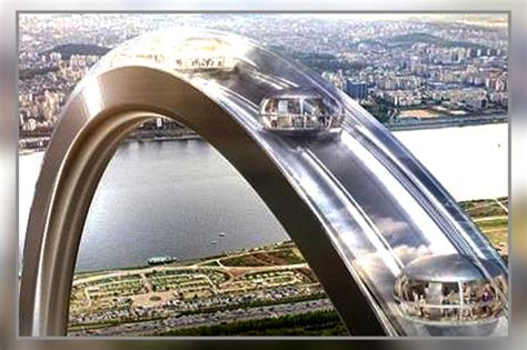 Город Сеул построит самое высокое в мире колесо обозрения без спиц к 2027 году