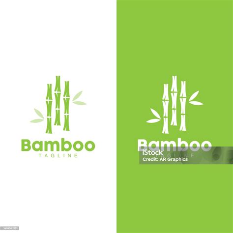 열대 대나무 숲 아이콘 나무 줄기와 잎 디자인 벡터 일러스트레이션 기호 0명에 대한 스톡 벡터 아트 및 기타 이미지 0명